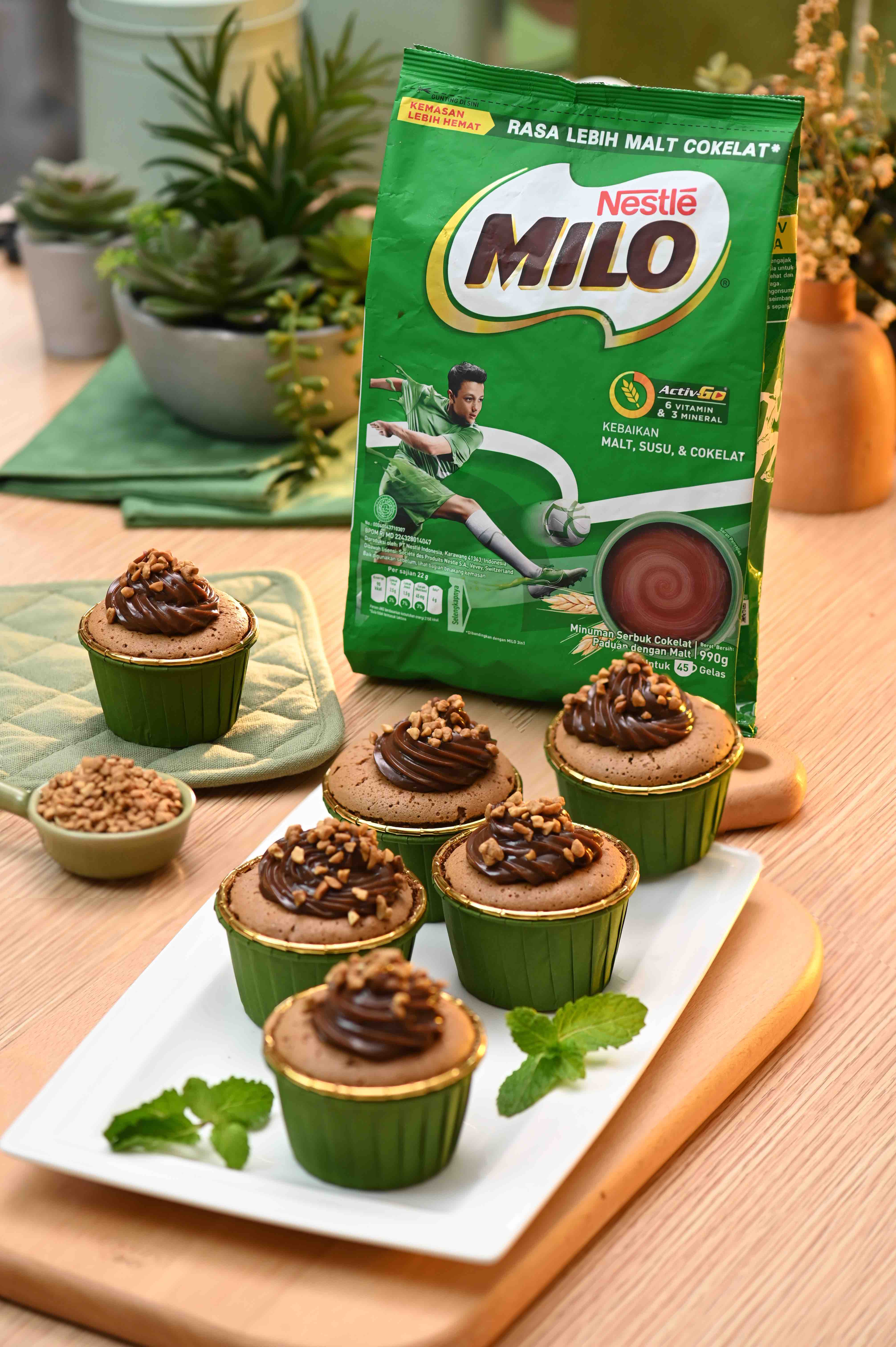 Resep Kreasi MILO Cupcake | MILO Indonesia